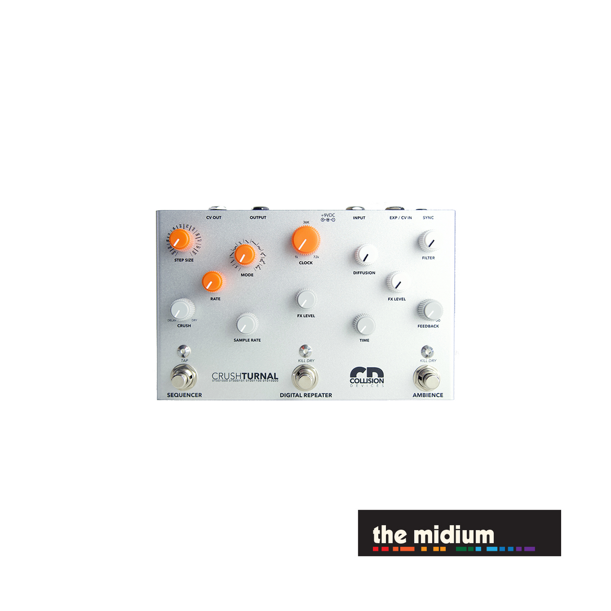 Collision Devices CRUSHTURNAL digital delay / reverb / sample reducer ...