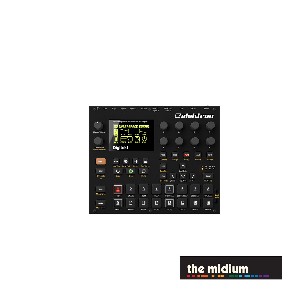 Elektron Digitakt digital drum computer and sampler | The Midium