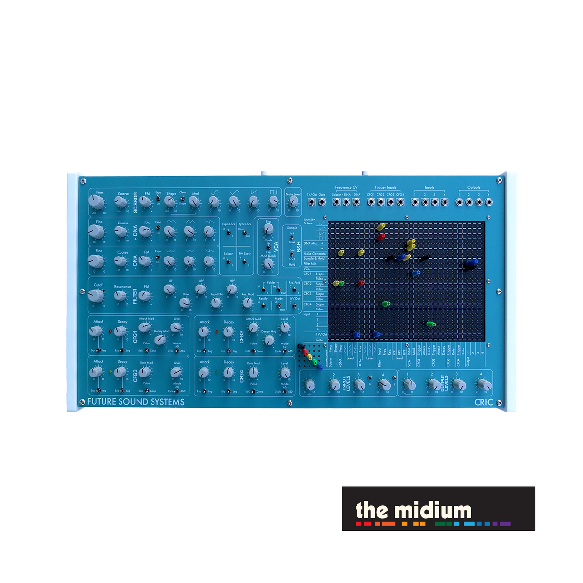 Future Sound Systems CRIC analog patchable synthesizer –– SIGNATURE ED ...