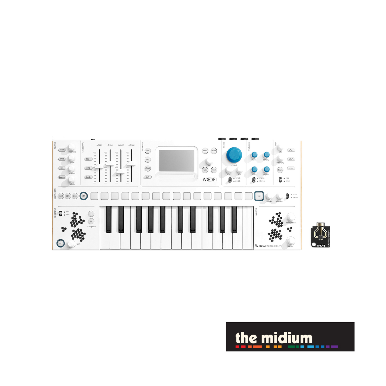 Kiviak Instruments WoFI portable lofi sampler and synthesizer | The Midium