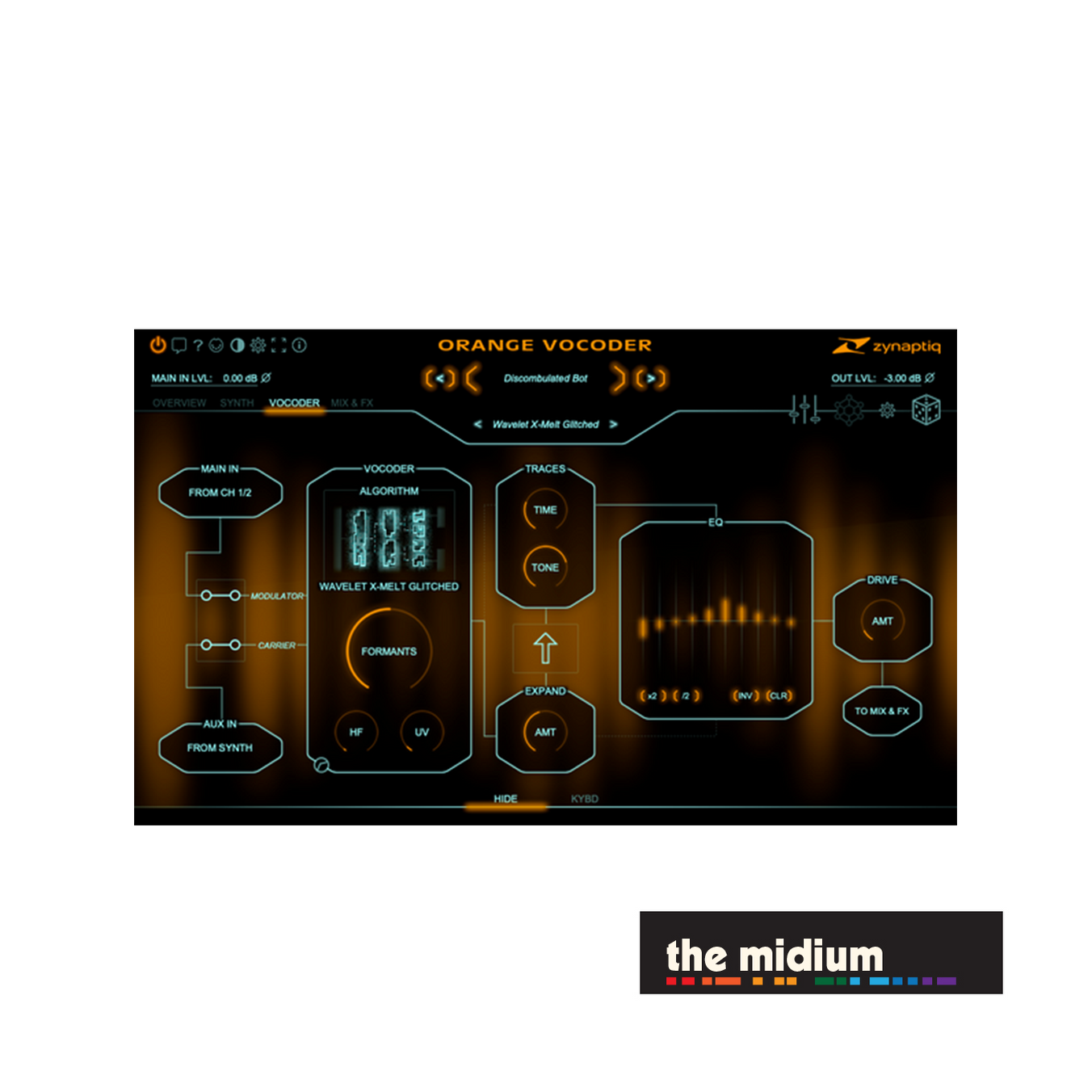 Zynaptiq Orange Vocoder IV multi-algorithm vocoder plugin (download ...