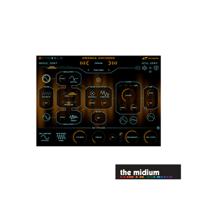 Zynaptiq Orange Vocoder IV multi-algorithm vocoder plugin (download ...