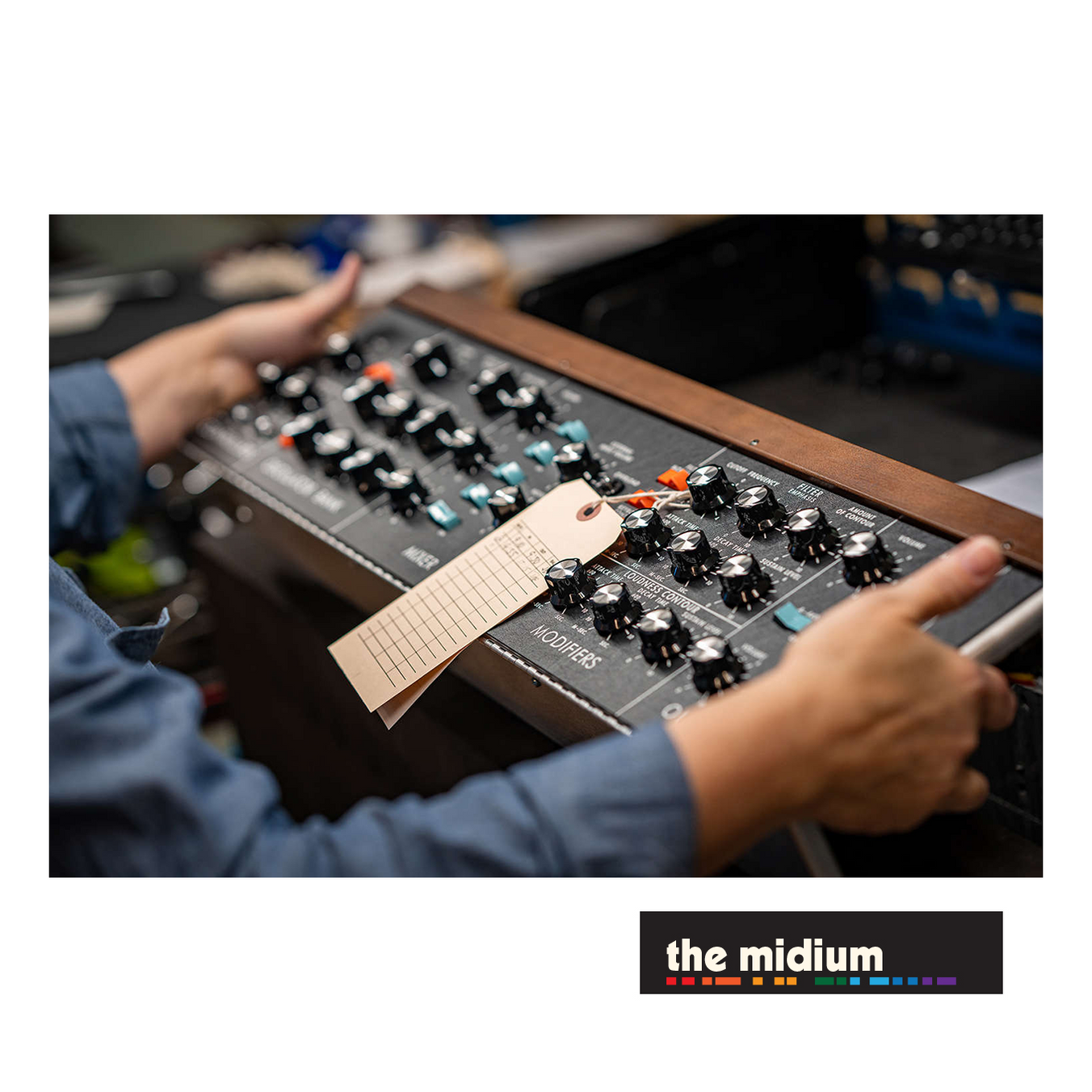 Moog Minimoog Model D monophonic analog synthesizer reissue (Made in A ...